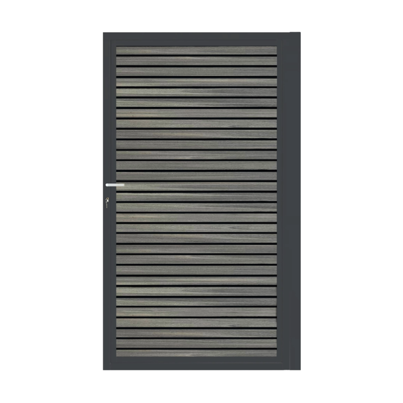 CompoGarden composiet poort Antraciet Rhombus Schaduw horizontaal met ...